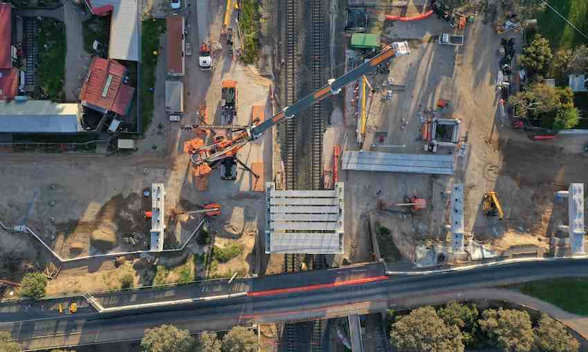Major construction progresses at Inland Rail sites