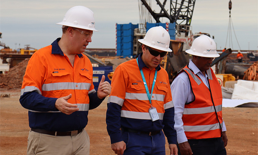 First users for Hedland's Lumsden Point