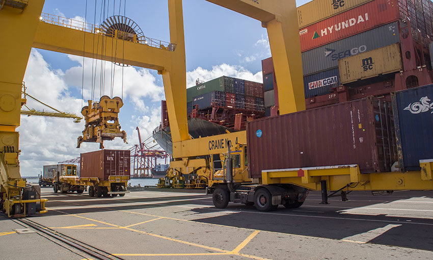 Port Botany container trade dips in August