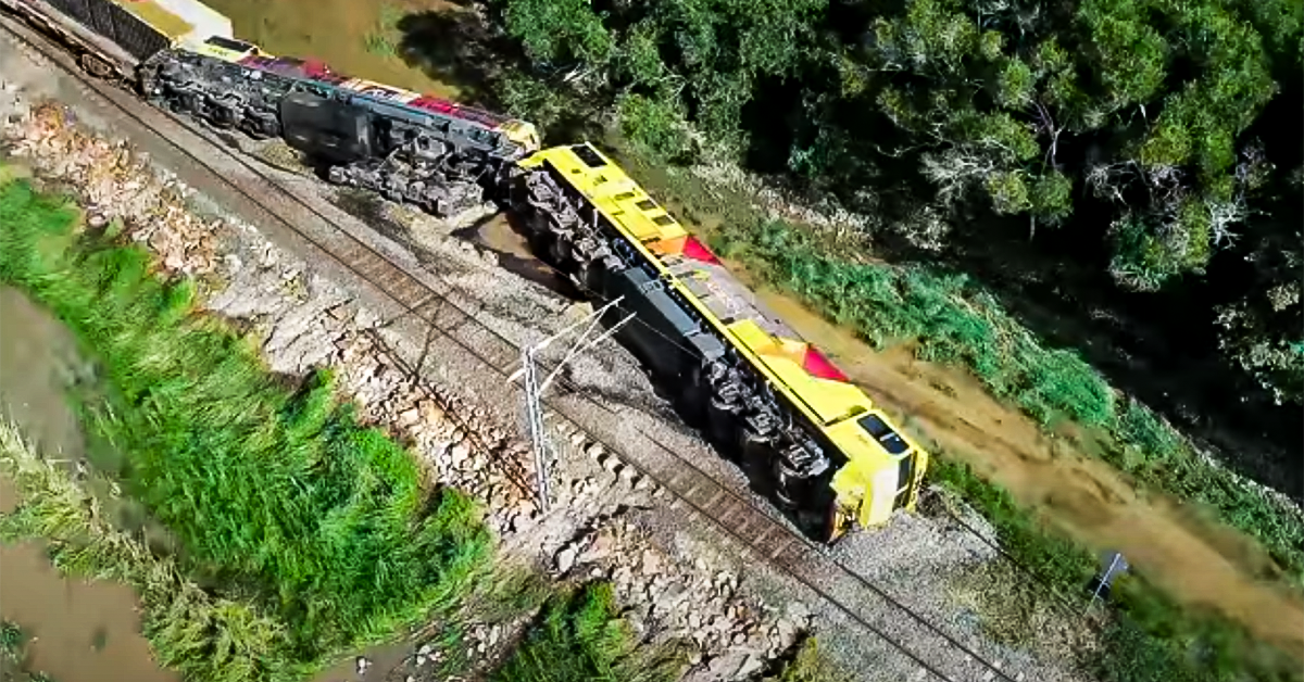 Flood warnings missed the train